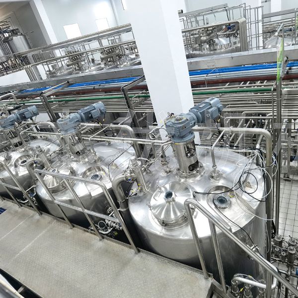 Quality Full Automatic Milk Production Plant , Milk Processing Industry Dairy Plant for sale