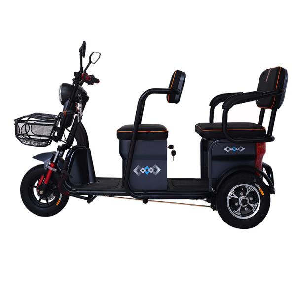 Quality White color 60V32Ah lead-acid battery 1000W three wheeled electric scooter for sale