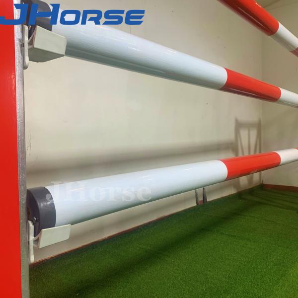 Quality Red Fashionable Horse Jumps Equipment With Protection for sale