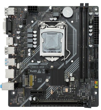 Quality high-performance computer motherboards M ATX H311 DDR4 INTEL LGA1151 Motherboard Support Intel Core I3 8100 / I5 6500 / i5 8400 / i7 6700 / i7 8700 CPU for sale