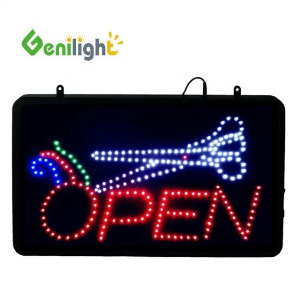 Quality Genilight Indoor LED Beauty Salon Sign Power Saving Chasing and Moving Function for sale