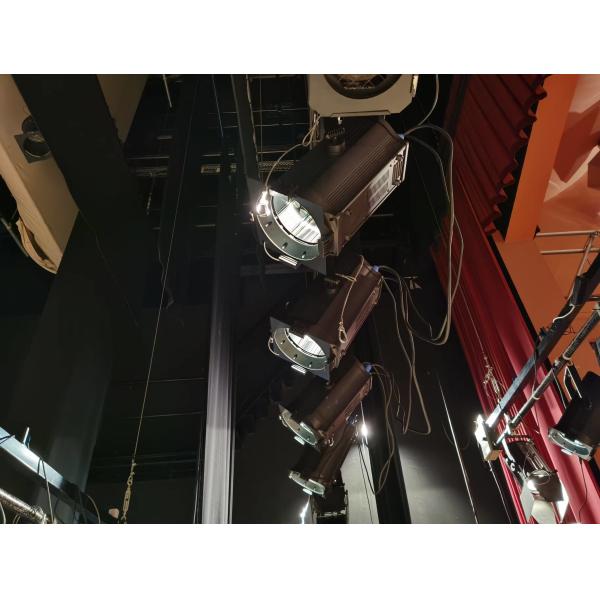 Quality 300W LED CRI95 Stage Lighting RGBALC 6 In 1 Auto Zoom Fresnel Spot Light With Color Management System for sale