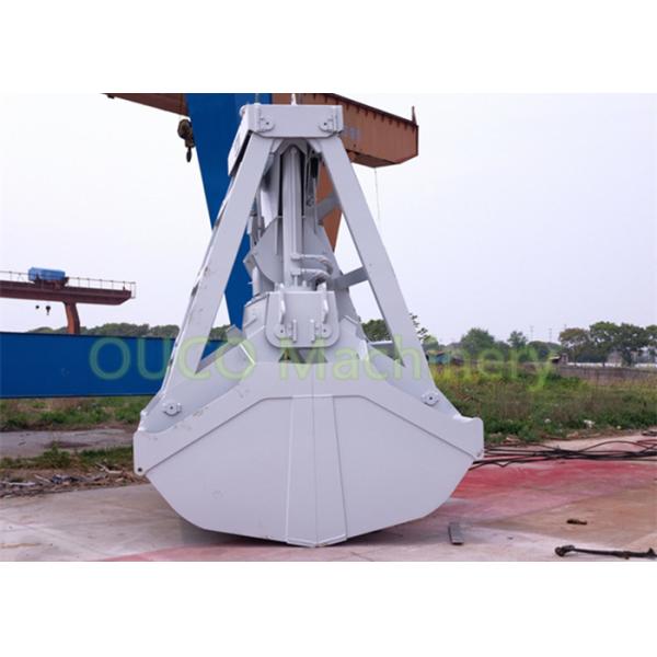Quality Clamshell Wireless Remote 2 Peel 50 CBM Grab Bucket Crane for sale