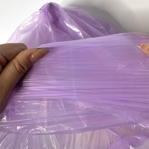 Quality Offset Printing Surface Handling LDPE Plastic Trash Bag on Roll for Beige for sale