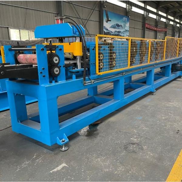 Quality Roofing Water Gutter Roll Forming Machine , Steel Square Downspout Machine for sale