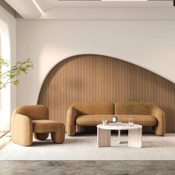 Quality Art Creative Hotel Lobby Furniture Lounge Area Sofa Chair Sets for sale