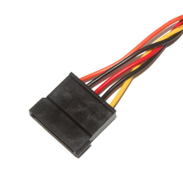 Quality 100MM Custom Wire Harness , 5 Pin Sata Power Cable ID Connectors for sale