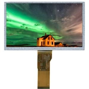 Quality IPS TFT LVDS Touch Screen 5 Inch 800*480 High Brightness for sale