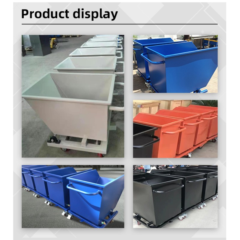 Industrial bin manufacturing detail