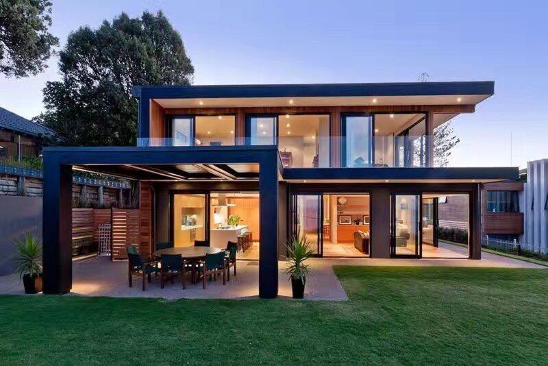 Quality Ultra-Modern Prefab Homes | Light Steel Villa House | DEEPBLUE SMARTHOUSE for sale