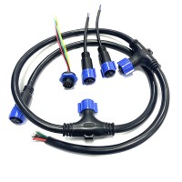 Quality Self Lock Waterproof Wire T Connector , M15 Outdoor Electrical Wire Splice for sale