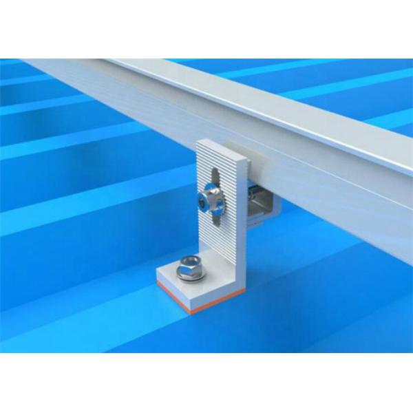 Quality Roof Top Solar System Accessories , Installation Solar Panel Support Brackets for sale