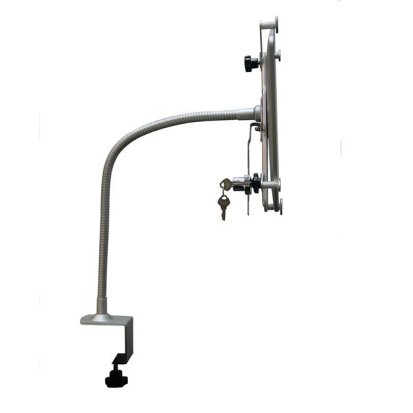 Quality Ipad Anti-Theft Tablet Kiosk Bracket With Gooseneck Tabletop Mount for sale