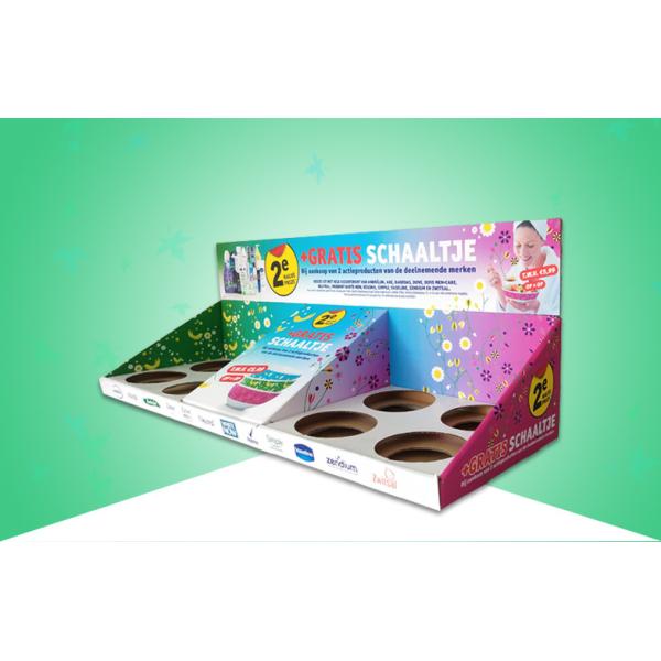 Quality Professional Cardboard Pdq Display Box / Pdq Counter Display For Selling Bowels for sale