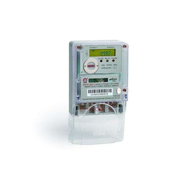 Quality IEC62053 23 4 Tariffs Smart Power Meter 220v Kwh Meter With PLC RF Module for sale