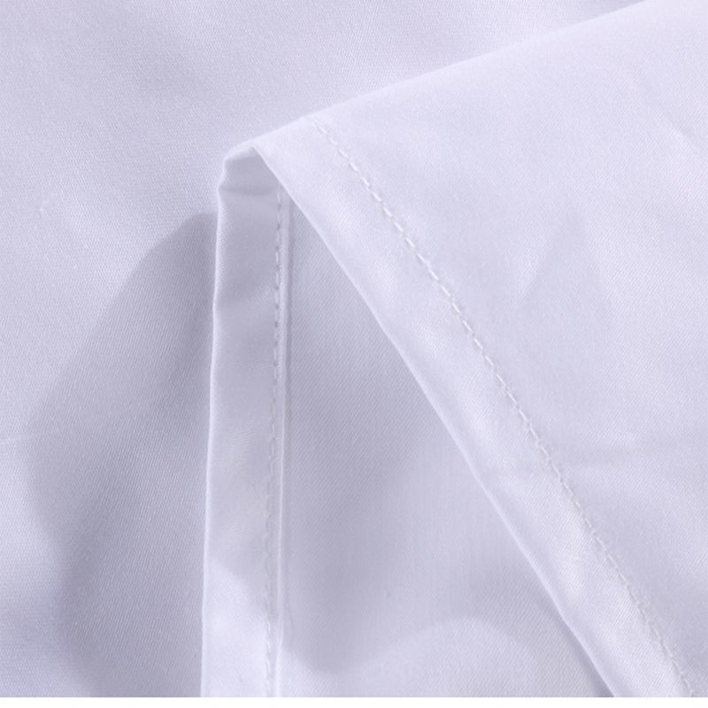 Wholesale Luxury White 3ootc Cotton Bed Sheet Hotel Satin Bedding Set