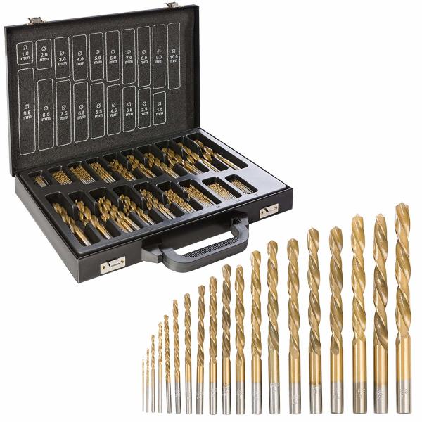 Quality 170pcs HSS Drill Bit Set for Metal Steel Drilling for sale