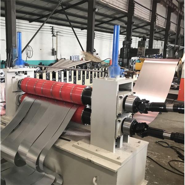 Quality 80kw Slitting Line Machine 0.5mm Cutting Precision Steel Strip Slitting Machine for sale
