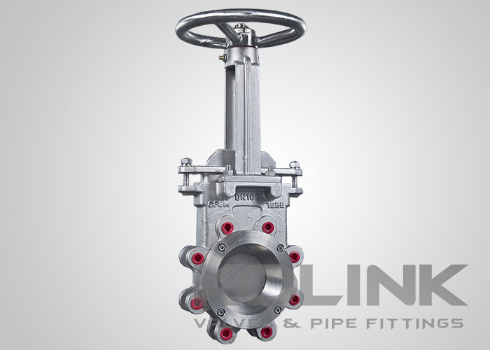 Quality Wear-Resistant Knife Gate Valve with SS or Ni-hard Cone for sale