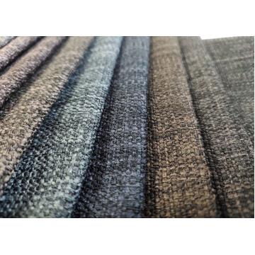 China 100% Polyester Linen Look Furniture Upholstery Jute Sofa Fabric