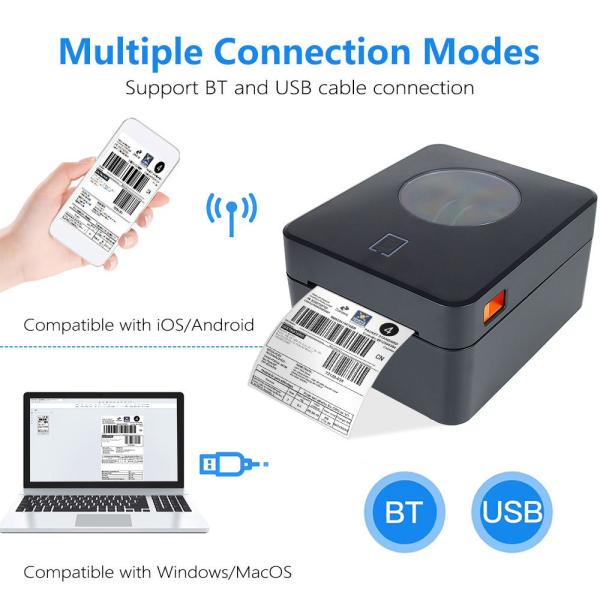 Quality Thermal Label Printer Hot Sale Tag Direct Thermal 4 Inch Label Sticker Printer for sale