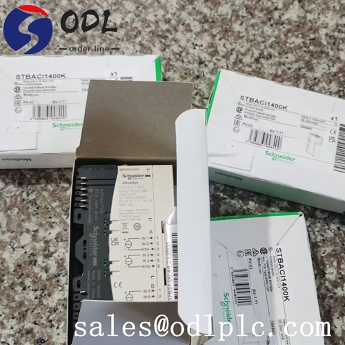 Quality Schneider Modicon STB Schneider Module 8 Channel Analog Input Module 16 Bit for sale