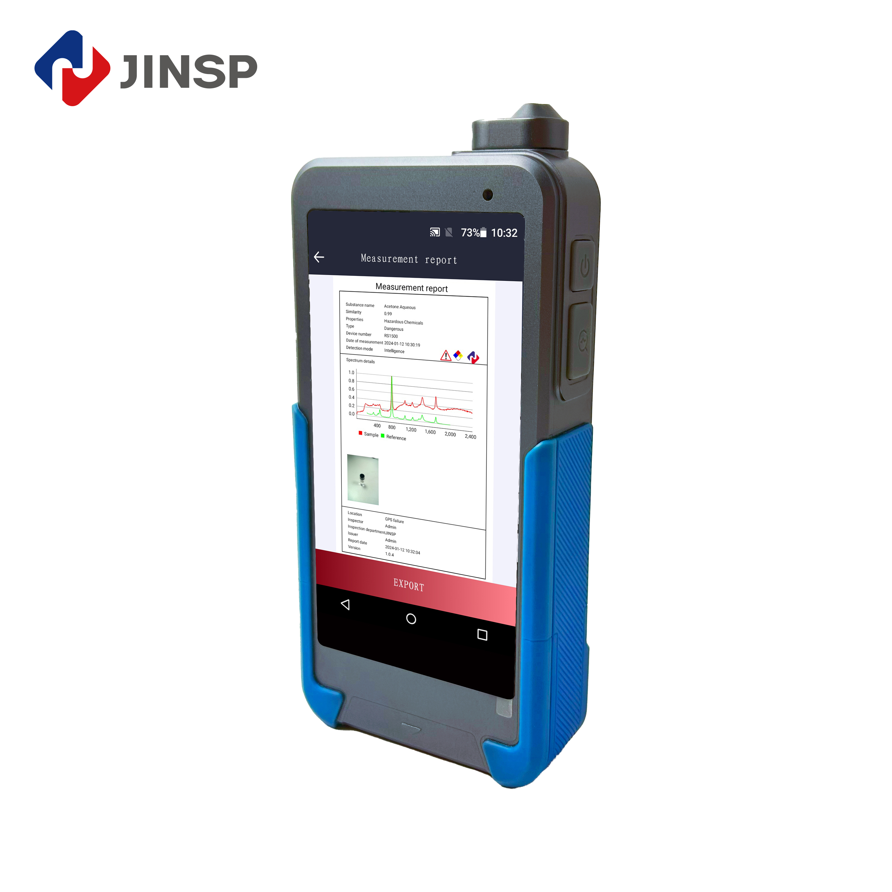 Intelligent Narcotics/Explosives Detector with Raman Spectroscopy Technology