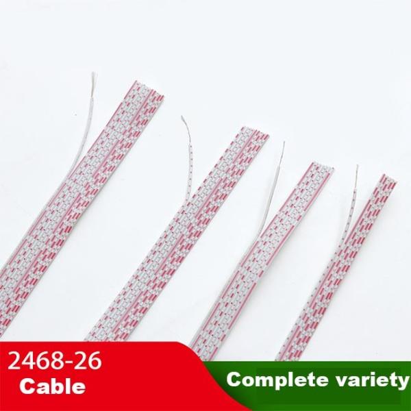 Quality Electrical Cable Bare Copper Wire 12P 10P 8P 6P UL2468 0.45mm Thickness Flat for sale