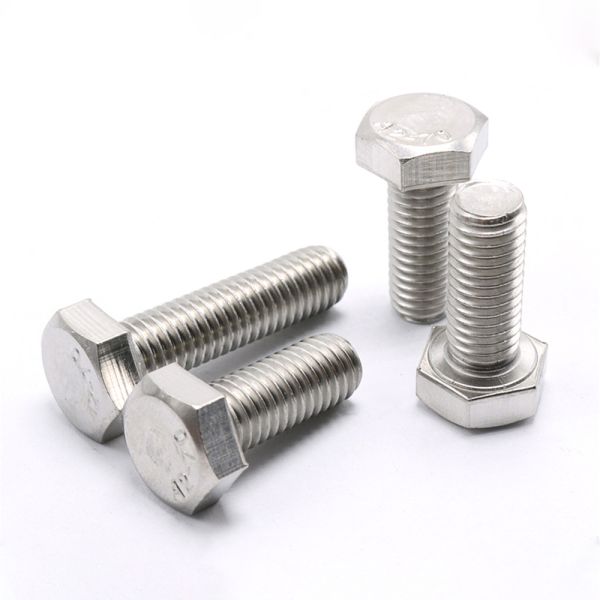 Quality 304 Stainless Steel SS Hex Head Bolts Full Thread A2-70 Din933 Bolt M12 M14 M16 M18 M20 for sale