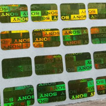 Quality Holographic Packaging VOID Label Sticker Laser Security Label for sale