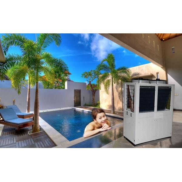 Quality 20-25kw Air Source Heat Pump For Swimming Pool Heating And Cooling for sale