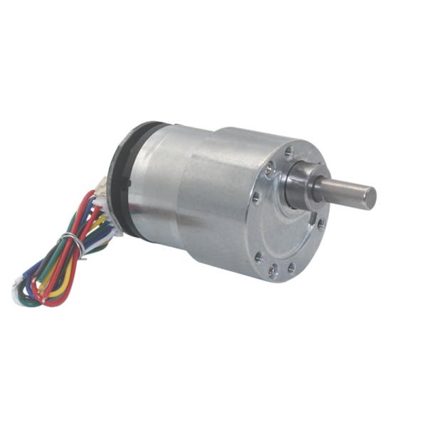 Quality 600rpm 24V Small DC Gear Motors With Hall Encoder for sale