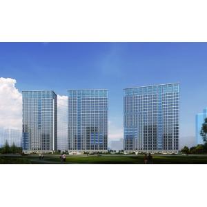 Quality Invisible Curtain Wall Design For Commercial / Residential / Industrial Project for sale
