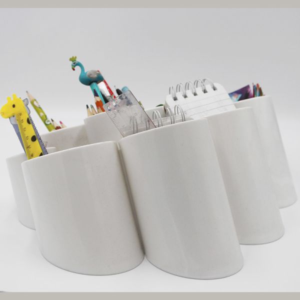 Quality Slanting Insert Multi Function Pen Holder Office Study Storage Box for sale