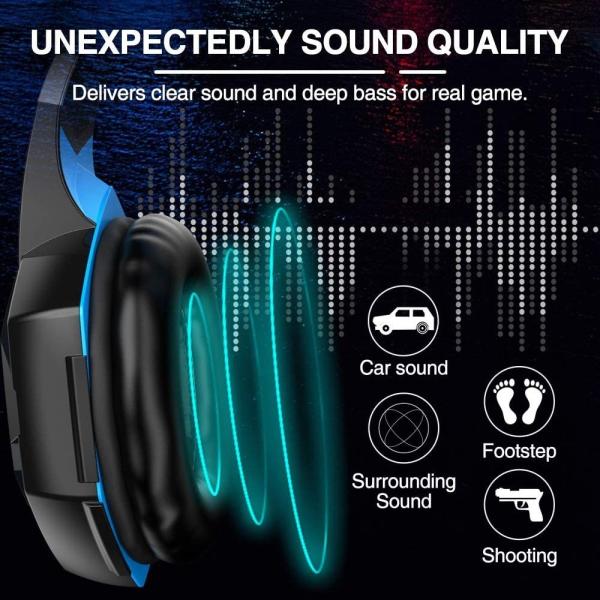 Quality Xbox One 2.2m DC5V 117dB Kotion Each G2000 Gaming Headphones for sale