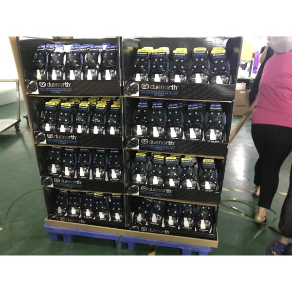 Quality Costco Cardboard PDQ Trays Cardboard Display Box For Selling Ice-grid Stack-up for sale