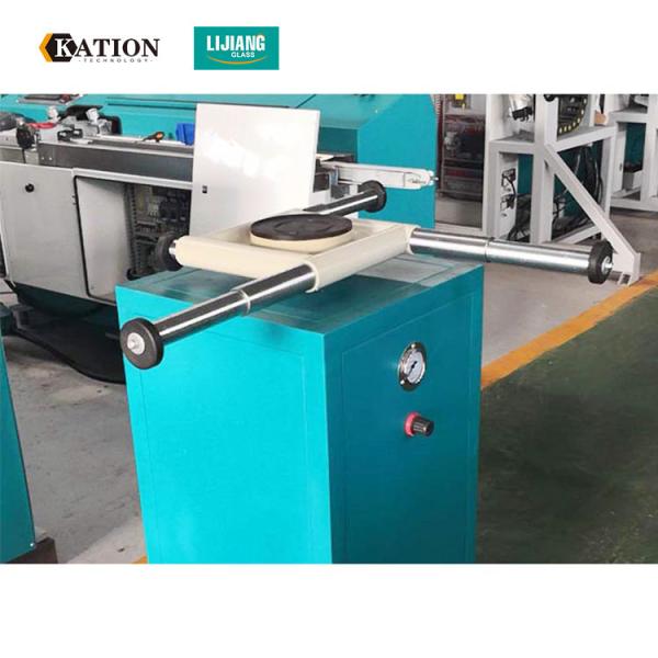 Quality Insulating glass double glass machine rotated sealant spreading table for sale