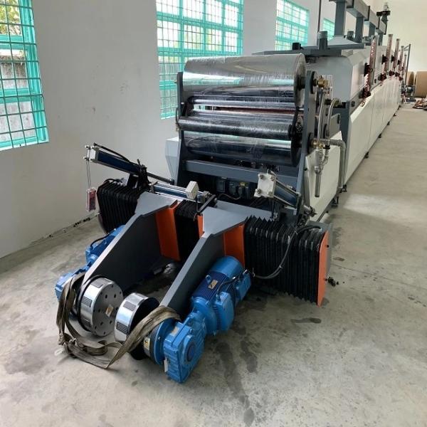 Quality Laminating Aluminum Film Cardboard Embossing Machine for sale