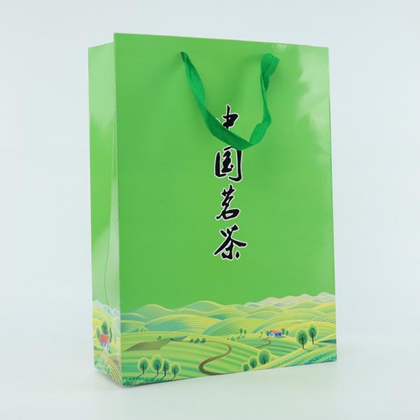 Quality Tea Packaging Paper Gift Box Handbag High Grade Environmental Protection for sale