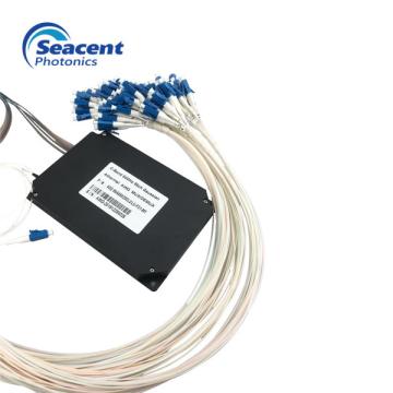 Quality Low cost 50GHZ 96CH AAWG Wavelength Division Multiplexer Demultiplexer for sale