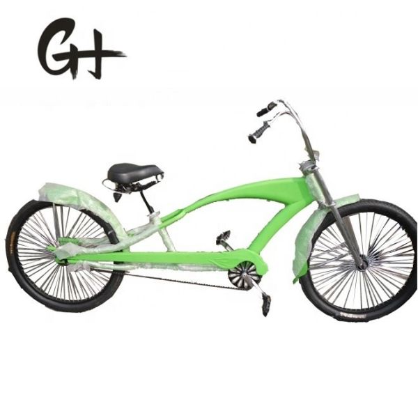 Quality 26'' Long Frame Chopper Beach Cruiser Bike with Alloy Pedal and Steel Fork for sale