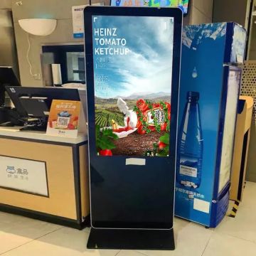 Quality 49 Inch Vertical Digital Advertising Machine Capacitive Touch Screen for sale