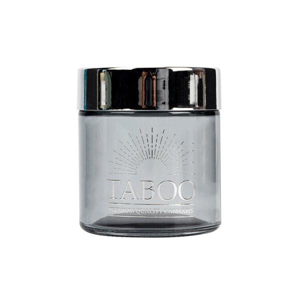 Quality Straight Sided Glass Weed Jar Baide Certificate Clear Color for sale
