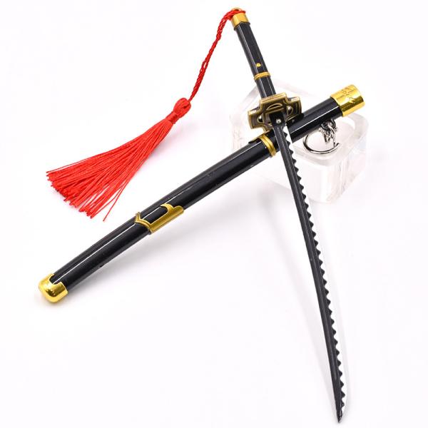 Quality Environmentally friendly Metal Custom Keychains Kanata Cosplay One Piece for sale