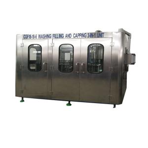 Quality BV 220V Bottle Filling Line Equipment With Washing Filling Capping Processing for sale