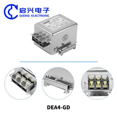 Quality DEA4-GD Rail Series EMI Filter 3A-20A Single Phase High Performance Power Filter for sale