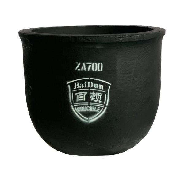Quality Circular Silicon Carbide Graphite Crucible 2.21g/cm3-2.25g/cm3 Density for sale