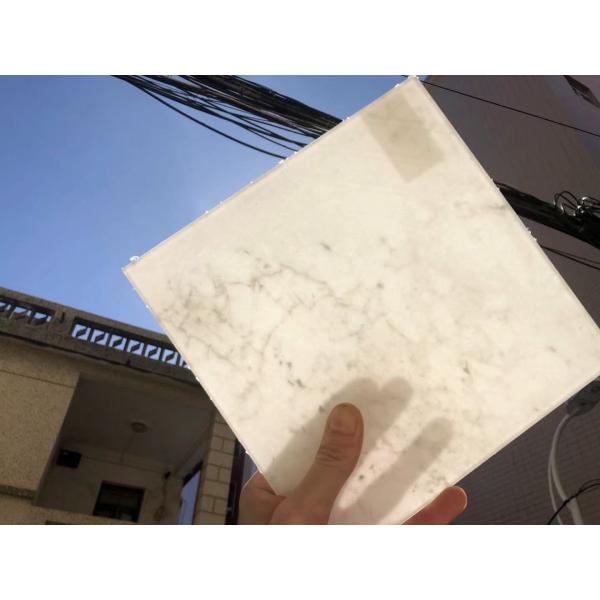 Quality Yellow Onyx Bacstone Glass Panel 1-2MM Thin Stone for sale
