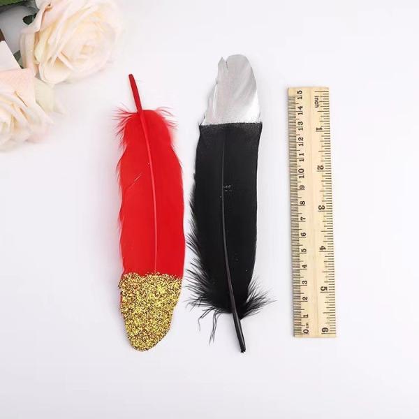 Quality Printed Goose Nagoire Carnival Feathers Event Party Decorations Handmade for sale