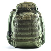 Quality Green Large Capacity Tactical Backpack Waterproof Ergonomic Design for sale